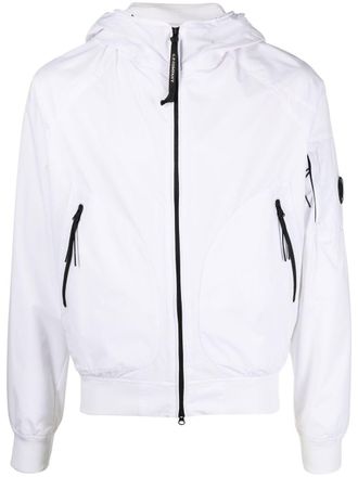 C.P. Company veste &agrave; d&eacute;tail verres - Blanc