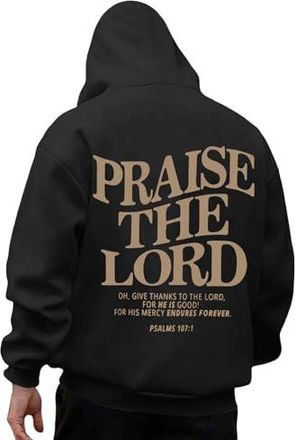 Generic Sweat a Capuche Homme Sweatshirt Hooded Sweatshirt &agrave; Capuche Homme Longue Manche Pullover D&eacute;contract&eacute; avec Design Imprim&eacute; pour Un Port Quotidien Confo