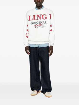 Dr&ocirc;le de Monsieur Offwh Sweatshirt - White