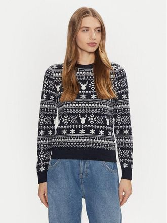 Only Pullover Xmas Winter 15327601 Dunkelblau Regular Fit