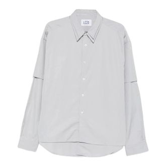 Lc23 Lc23, Herren, Shirts, Grau, LGr&ouml;&szlig;e