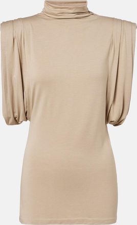 MUGLER Top aus Jersey