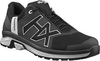 Haix CONNEXIS Go GTX low/black-silver La première chaussure de loisirs avec stimulation des fascias vous maintient en forme.. noirUK 7 / EU 41