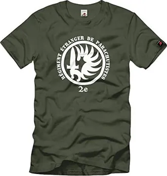 Copytec 2e Régiment Étranger de Parachutistes Chasseur Légion étrangère 1188, Olive, XL