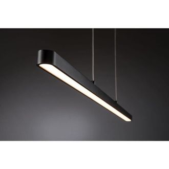 Paulmann Lento 79693 LED-Pendelleuchte LED LED fest eingebaut 37 W Schwarz (gl&auml;nzend)