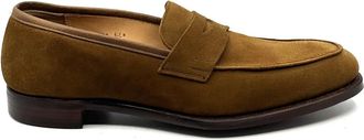 Crockett & Jones Homme, Chaussures, Brun, Taille: 43 1/2 EU Crawford Moccasin