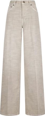Haikure Femme, Pantalons, Beige, Taille: W27 Wide Pantalons