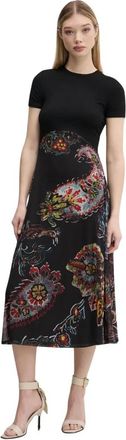 Desigual Damen, Kleider, Schwarzk, XSGr&ouml;&szlig;e