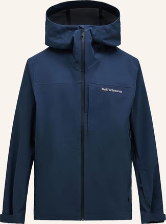 Peak Performance Hardshell-Skijacke Maroon Hipe blau