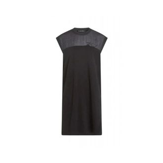 Karl Lagerfeld Femme, Robes, Noir, Taille: 42 FR Signature T-Shirt Dress