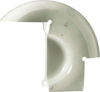 FLOS Biagio Tischleuchte aus einem ausgehöhlten Carrara-Marmorblock, Maße: 38,5cm x 34,5cm x 13cm, F0700000