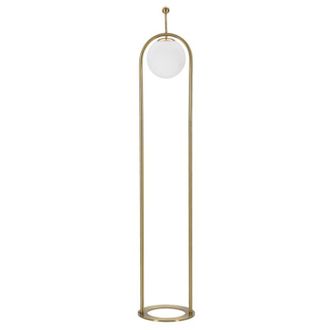 Paris Prix Lampadaire Design Arc Luci 168cm Blanc & Or