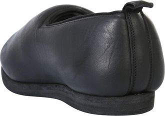 Guidi Kangaroo Leather Slip-On Sneaker - Black