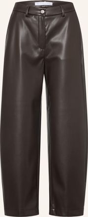 Raffaello Rossi Raffaello Rossi 7/8-Hose Phibi In Lederoptik braun