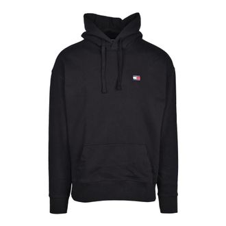 Tommy Jeans Herren, Sweatshirts & Hoodies, Schwarzk, LGr&ouml;&szlig;e