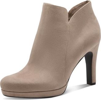 Tamaris Bottines à talon pour femme 1-25316-41 - Taupe - Taille 36 EU, taupe, 36 EU