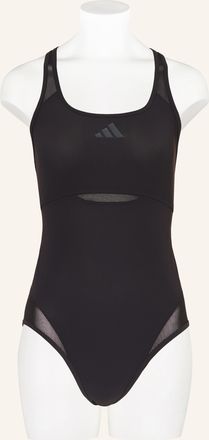 adidas Badeanzug Lanelux Y-Back Mesh schwarz