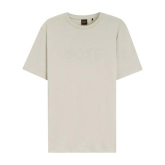 HUGO BOSS Thompson 01 T-shirt - - Tops - Herren - Beige - XL