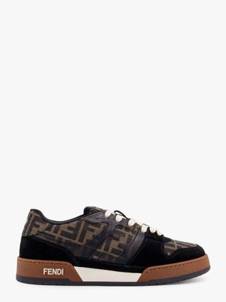Fendi Fendi Match FF jacquard and suede sneakers - FENDI - gender_Man