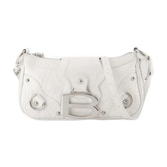 Balenciaga Kleine Schultertasche - Wei&szlig;es Nylon - - Bags - Damen - Wei&szlig; - ONE SIZE