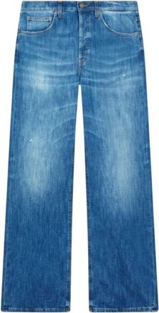 Dondup Femme, Jeans, Bleu, Taille: W31 Jacklyn Wide Leg Jeans