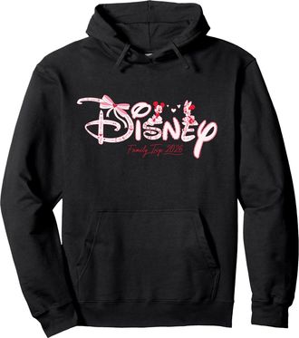 Disney Mickey & Minnie Coquette Valentines Family Trip 2026 Pullover Hoodie