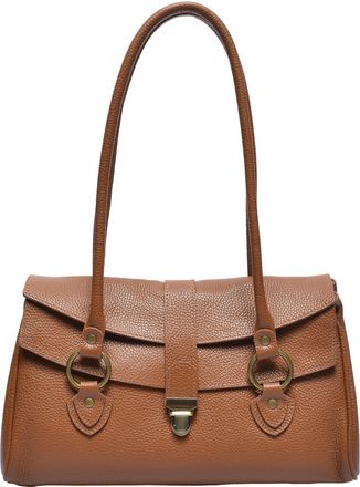 Isabella Rhea Braun Rindsledertasche