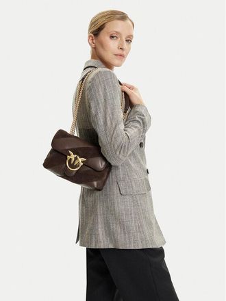 Pinko Handtasche Love Puff Mini Cl AI 25-26 PLTT 100039 A2JY Braun