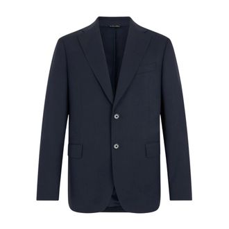 Brooks Brothers Travel Plain Twill Blazer - - Jackets - Herren - Blau - 3XL