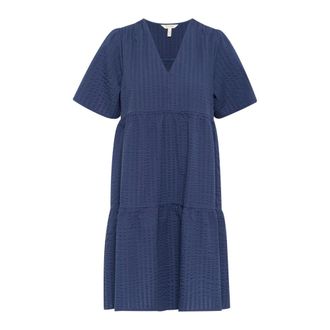 Part Two Femme, Robes, Bleu, Taille: 44 FR Robe Flounce Oceana