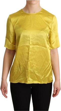 Dolce & Gabbana Damen, Blusen & Hemden, Gelb, SGröße