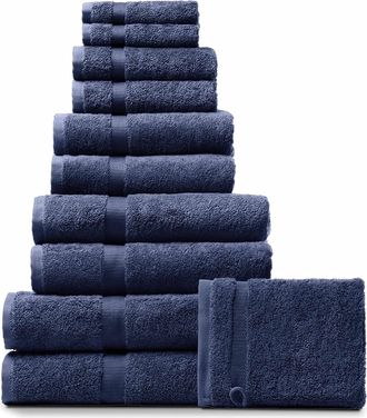 Rhomtuft Handtücher Princess Kobalt - 84 Duschtuch 70x130 cm