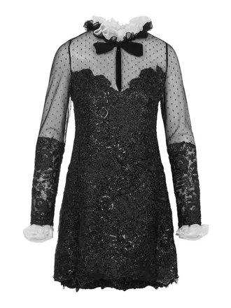Giambattista Valli Robe Courte - Noir