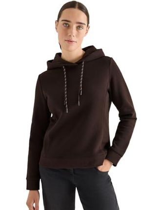 Cecil Sweat &agrave; Capuche pour Femme avec Broderie, Marron Tartufo, XL