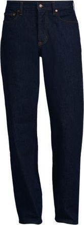 Lands End Stretch-Denim Jeans, Relaxed Fit, Herren, Größe:48-50 76 regular, Blau, Baumwolle, by Lands End