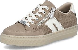 Rieker Baskets basses pour femme L5903, Beige 20, 41 EU