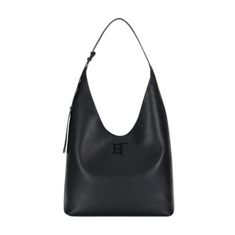 Elisabetta Franchi Gro&szlig;e Hobo-Tasche - - Bags - Damen - Schwarzk - ONE SIZE