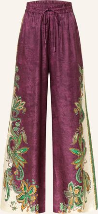 Alemais Al&eacute;mais Marlenehose Ruthie Mit Seide rot