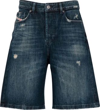 Diesel Femme, Shorts, Bleu, Taille: W28 Denim Shorts