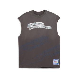 Puma x FAST & FURIOUS Cut-Off T-Shirt Relaxed Herren, Accessoires, Grau, 3XL
