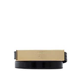Patrizia Pepe Schmaler Lederg&uuml;rtel - - Accessories - Damen - Schwarzk - M