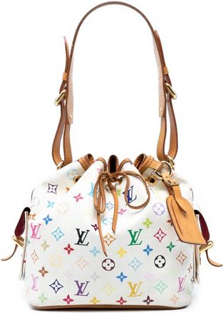 Louis Vuitton sac seau Petit Noe Monogram (2005) - Multicolore