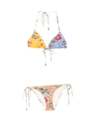 Zimmermann Patience Spliced Tri Bikini