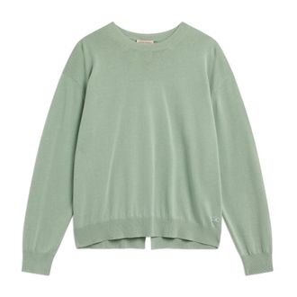 Semicouture Alejandra Rundhals-Strickpullover - - Knitwear - Damen - Gr&uuml;n - XS