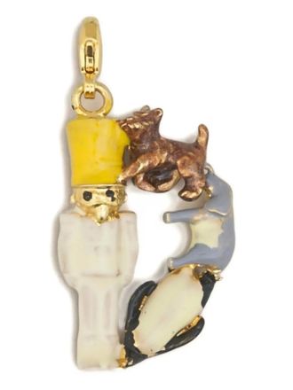 Marni breloque Alphabet D - Or