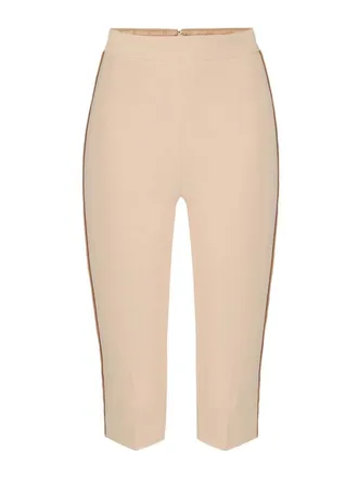 Elisabetta Franchi Pantalons D&eacute;contract&eacute;s - Beige