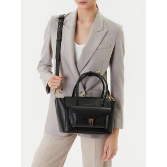 Coccinelle Handtasche Coccinelle T8A Coccinelledouble Beat E1 T8A 18 02 01 Schwarz