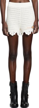 Chlo&eacute; Crochet Knit Mini Shorts