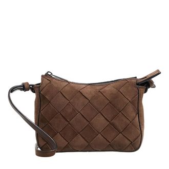 Liebeskind Liebeskind Berlin Crossbody Bags - Sky Ii Woven Promo Suede + Tokyo Sheep - Gr. unisize - in Braun - f&uuml;r Damen