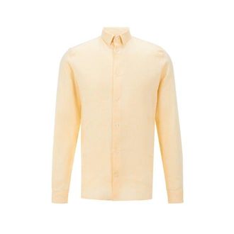 Au Printemps Paris Chemise chinée en lin